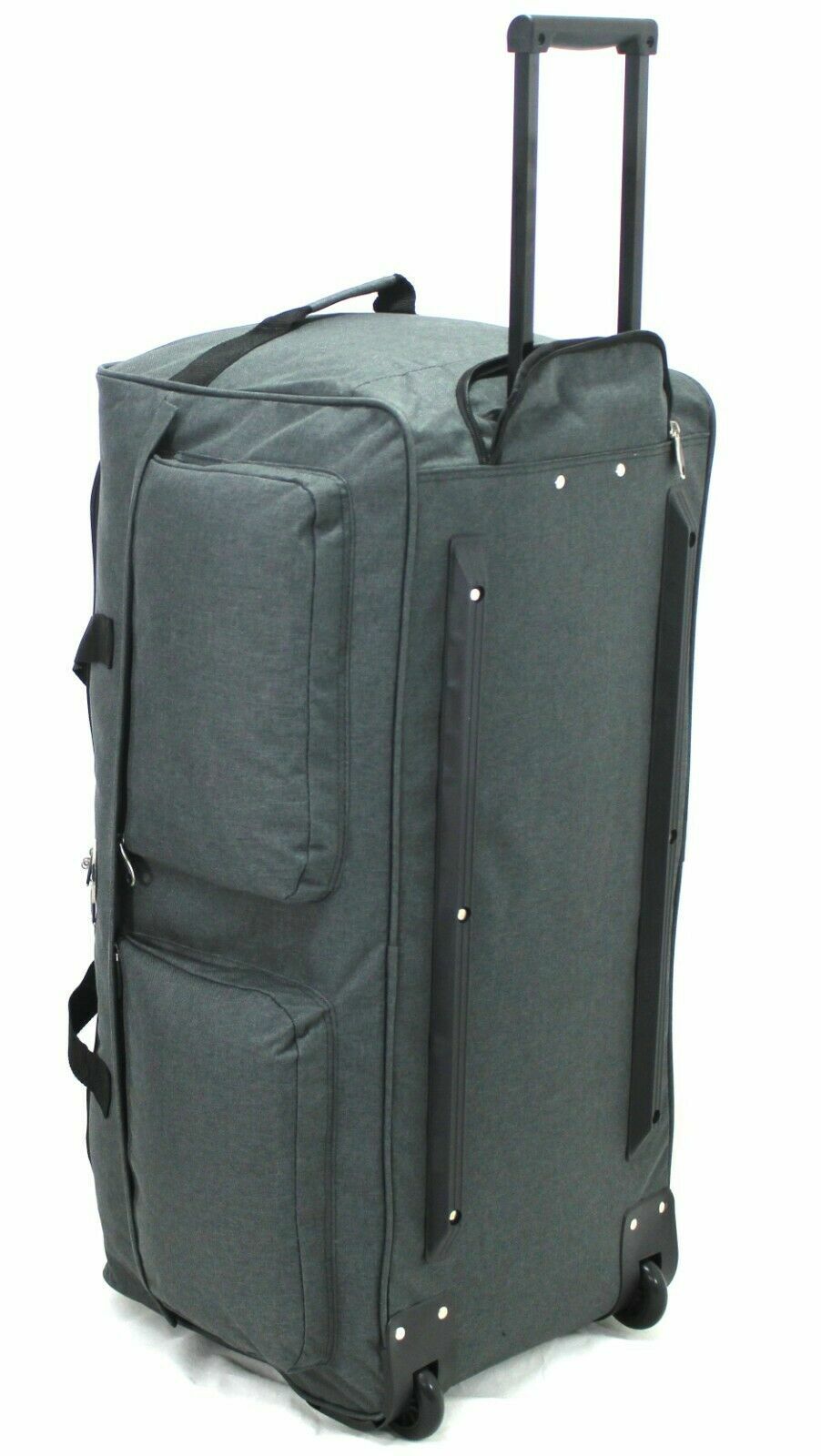 X Large 96L Wheeled Trolley Travel Luggage Holdall Case Duffel Cargo ...