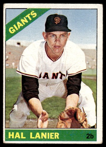 1966 Topps Hal Lanier #271 San Francisco Giants Baseball Card | eBay
