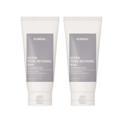Mousse nettoyante Kundal Ultra Pore Refining BHA 155 ml * 2 pièces ...