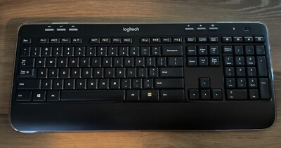 LOGITECH K520 Wireless KEYBOARD (No USB Receiver) P/N 820-002864 - For ...