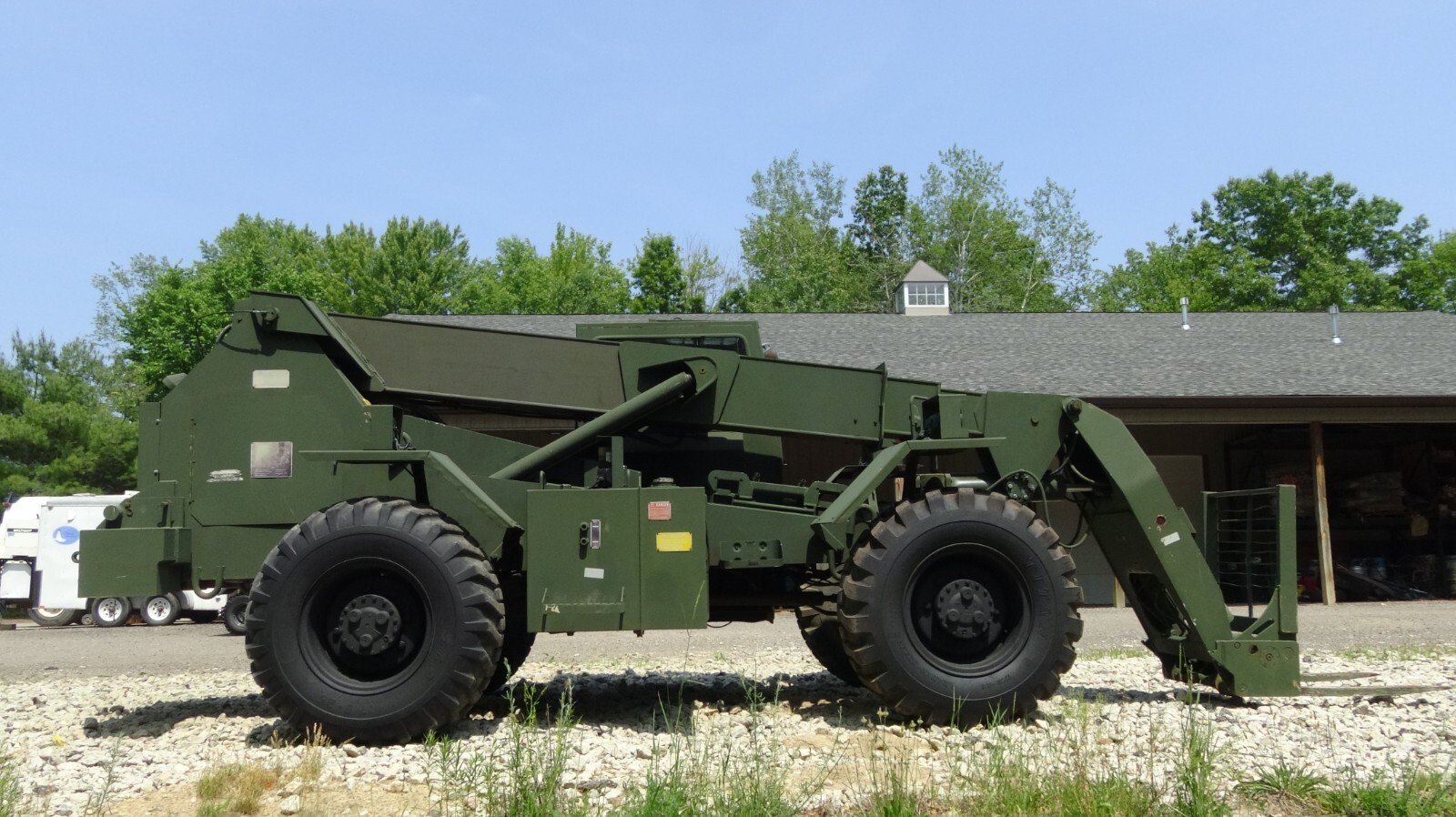 SKYTRAK MILITARY 6000M TELEHANDLER - 631 ACTUAL HOURS | eBay