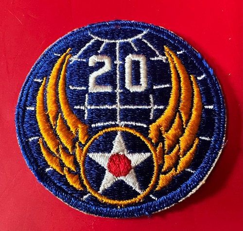 20TH ARMY AIR FORCES SHOULDER PATCH- ORIGINAL | eBay