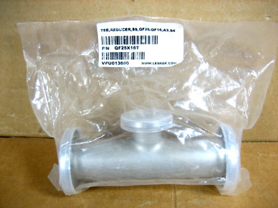 Kurt J. Lesker QF25x16T TEE REDUCER Stainless Steel | eBay