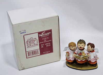 Toriart Handpainted 3 boy CHOIR Angels by Juan Ferrandiz #624456, Orig ...