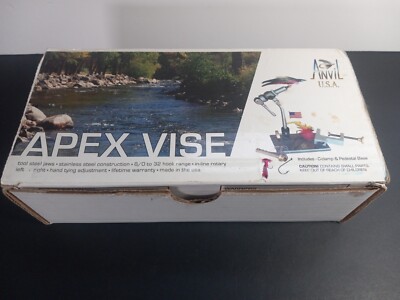 Wolff Anvil Apex USA Rotary Fly Tying Vise Accessories CClamp Base ...
