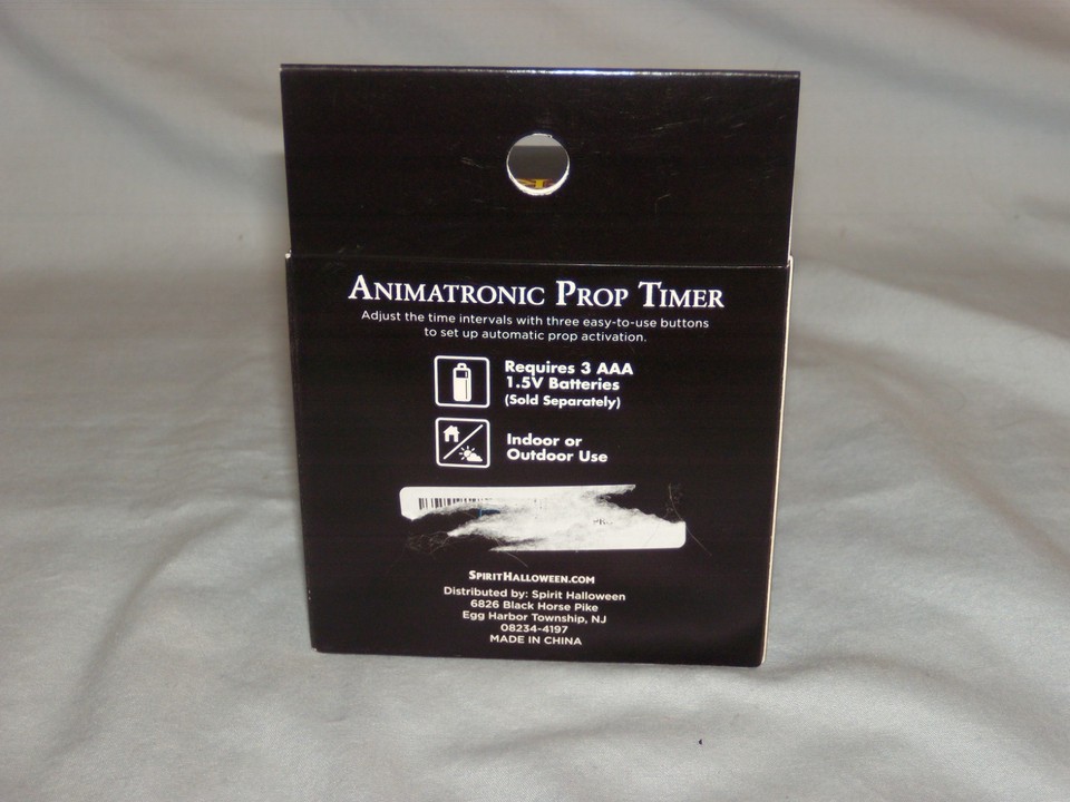 Spirit Halloween Animatronic Prop Timer (NEW) | eBay