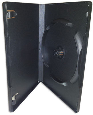 Six-Disc (6-Disc) BLACK 14mm STACKING HUB DVD Boxes 10-Pak | eBay