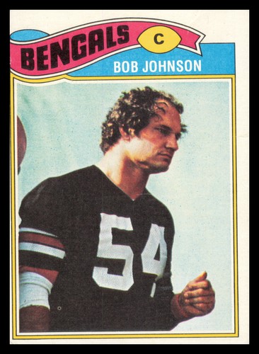 1977 Topps Football #432 Bob Johnson Cincinnati Bengals | eBay