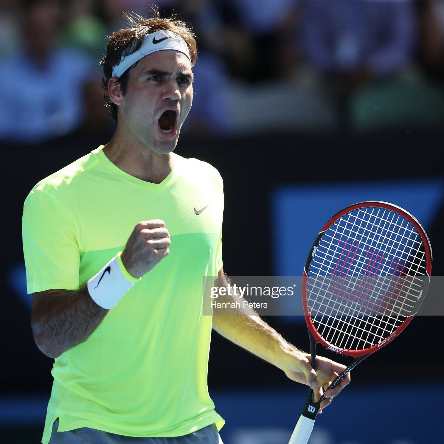 Nike Roger Federer RF 2015 Australian Open Crew Tenni… - Gem
