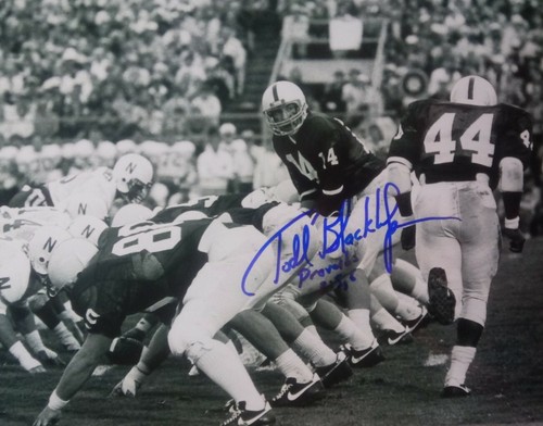 1982 PENN STATE NITTANY LIONS- TODD BLACKLEDGE AUTOGRAPH 8x10 ACTION ...