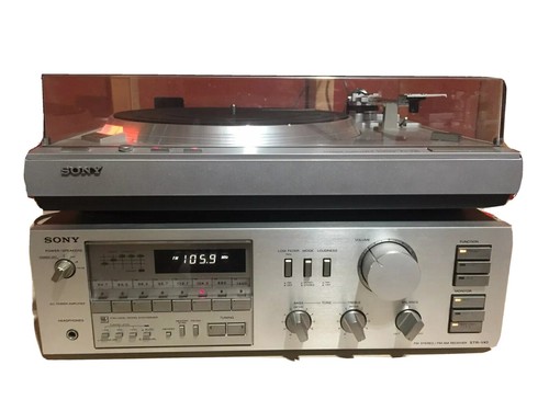 Vintage SONY Receiver STR-V45 Stereo Turntable System PS-T33 | eBay