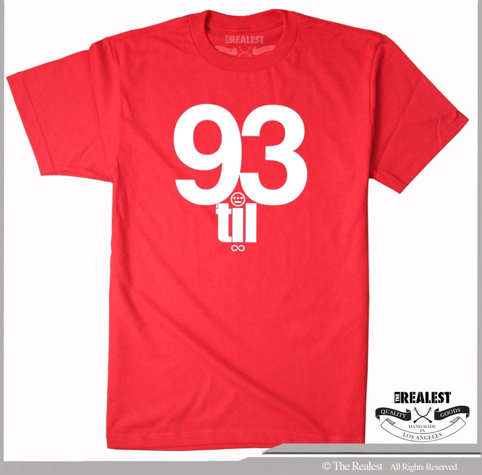 93 Till Infinity T Shirt Classic GOLDEN AGE Hip Hop DJ Vinyl Records ...