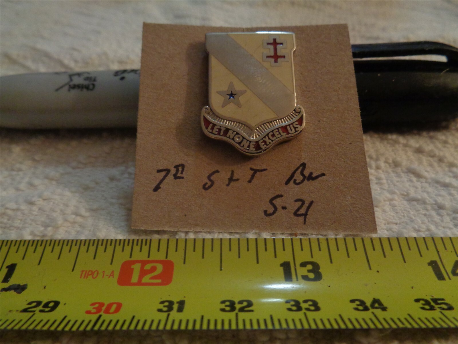 7th S & T Battalion S-21 Unit Crest, DI, DUI (DRAW#58) | eBay