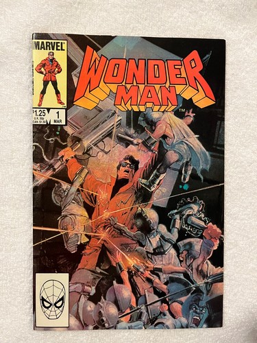 Wonder Man #1 (1986) 1st Solo Title. Marvel Comics | eBay