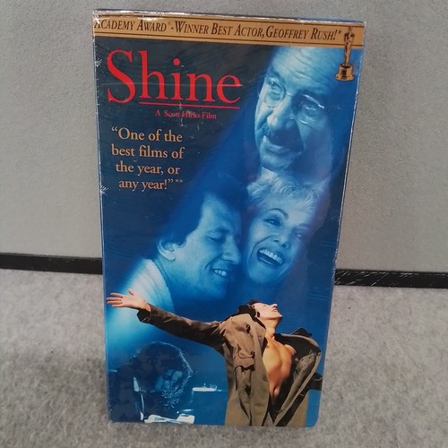 "Shine" VHS Movie 1996 New Sealed Geoffrey Rush Armin Mueller Stahl ...