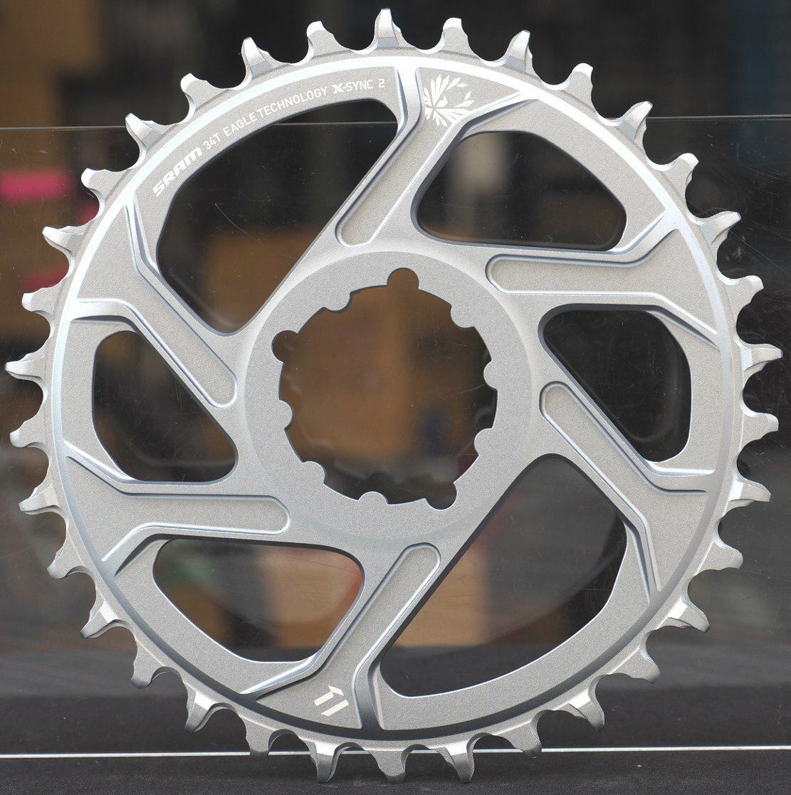 Sram AXS X01 Eagle X-SYNC 2 12spd DM 34T Chainring 6mm Offset Polar ...