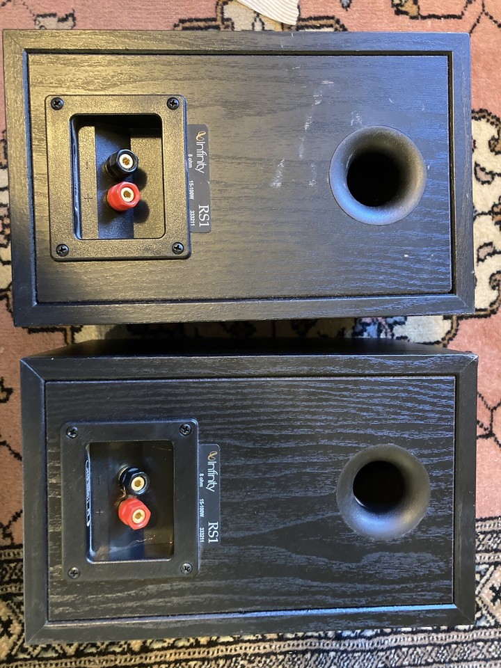 Infinity Reference Series RS1 Bookshelf Speakers - Pair | eBay