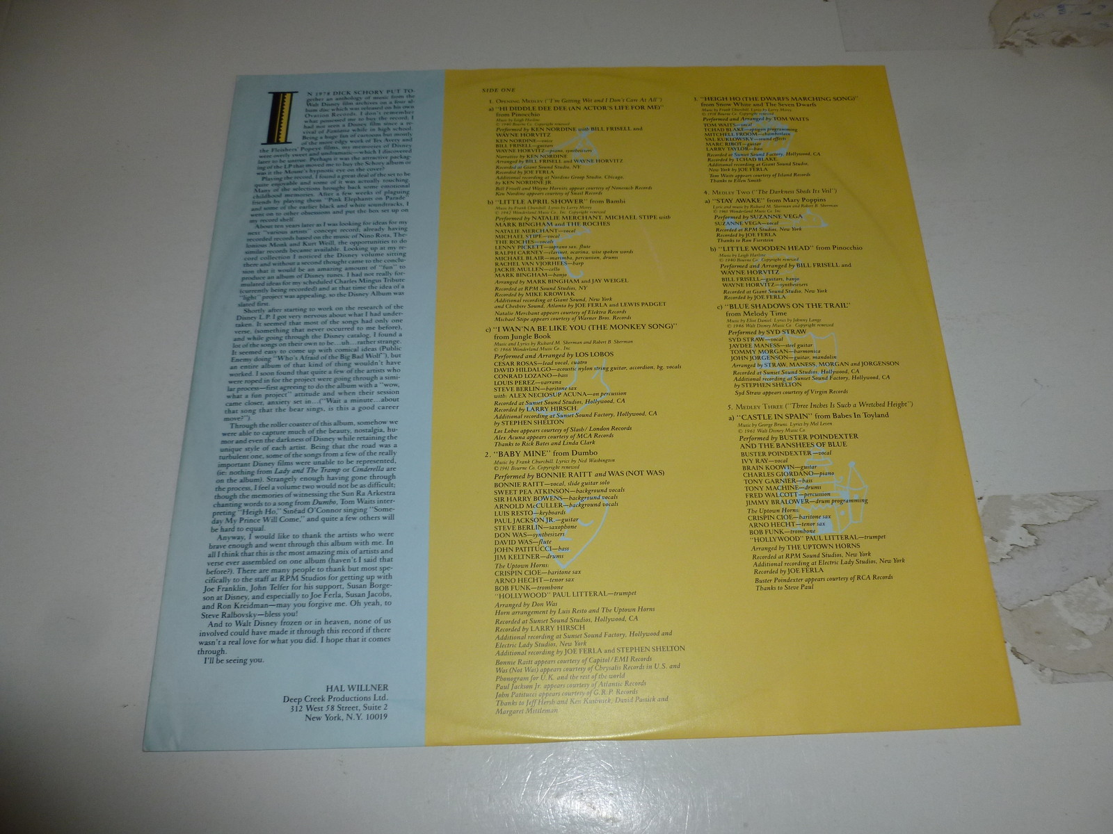 STAY AWAKE - Disney Film Music - 1988 USA 20-track Vinyl LP | eBay