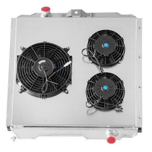 3 Row Radiator Shroud Fan fit 02-04 Hummer H1 /94-01 AM General Hummer ...