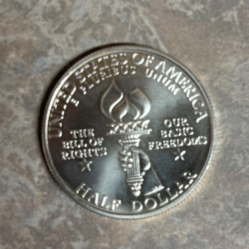 1993-W Unc James Madison Bill of Rights Commemorative Half Dollar | eBay