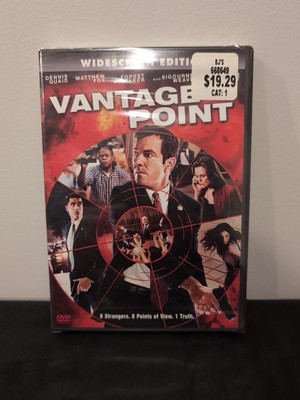 Vantage Point DVD 2008 Widescreen Edition SEALED NEW Free Shipping ...