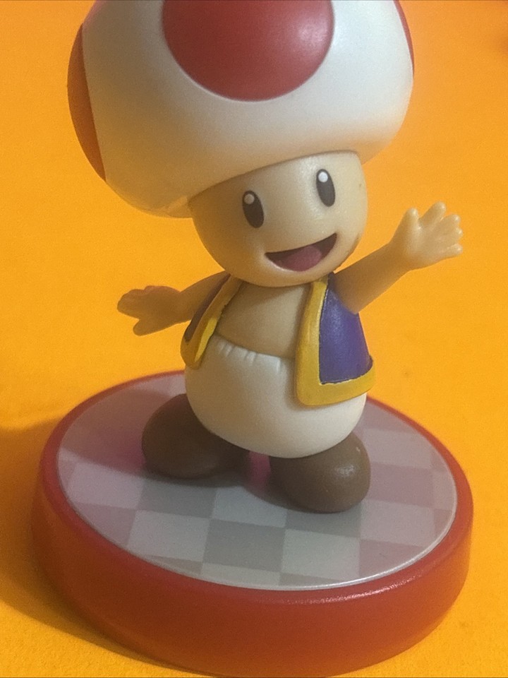 Super Mario Collection Toad Nintendo Amiibo Loose | eBay