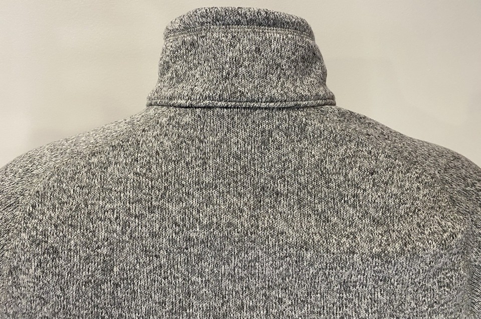 PATAGONIA Better Sweater L Large Womens Gray Full Zip Fleece Company ...