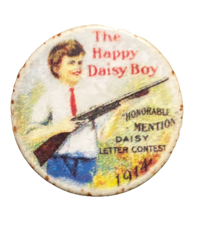Happy Daisy boy honorable mention, Contest Award Button 1.5in Rare Item ...