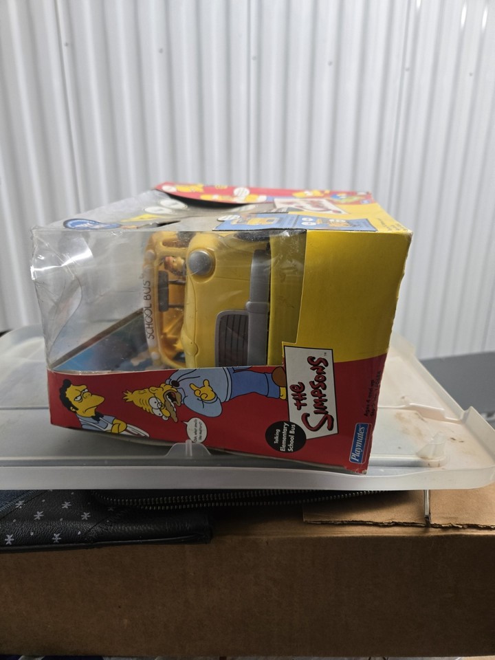 The Simpsons Toys School Bus | eBay