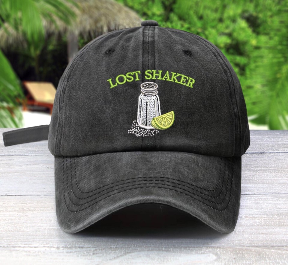 LOST SHAKER OF SALT DAD HAT PARROT HEAD MARGARITA AND LIME PARADISE ...