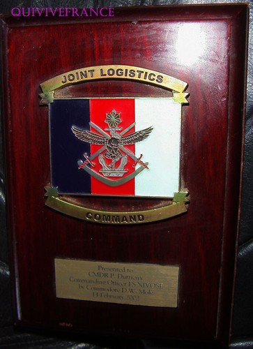 TB234 - PLAQUE BRONZE JOINT LOGISTICS COMMAND - australian navy | eBay