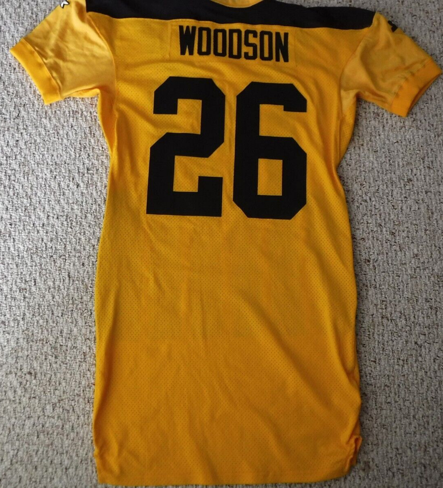 PITTSBURGH STEELERS TEAM ISSUED JERSEY 1994 ROD WOODSON THROWBACK ...
