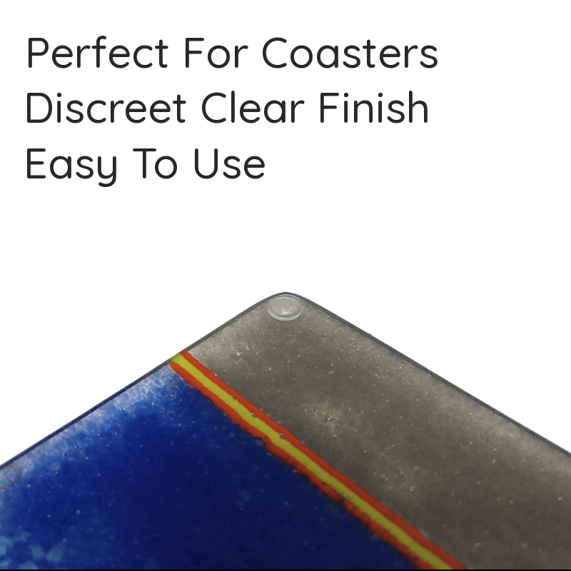 30 Mini Clear Self Adhesive Domed Bumper Rubber Feet for Coasters ...