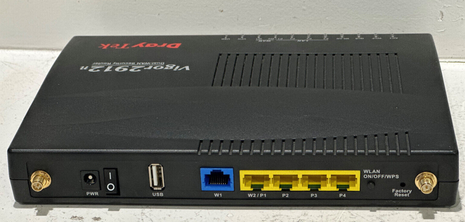 Draytek Vigor2912n Dual Wan Security Firewall Router | eBay