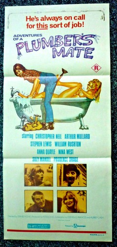 ADVENTURES OF A PLUMBER’S MATE Original 1978 Australian Daybill Movie ...
