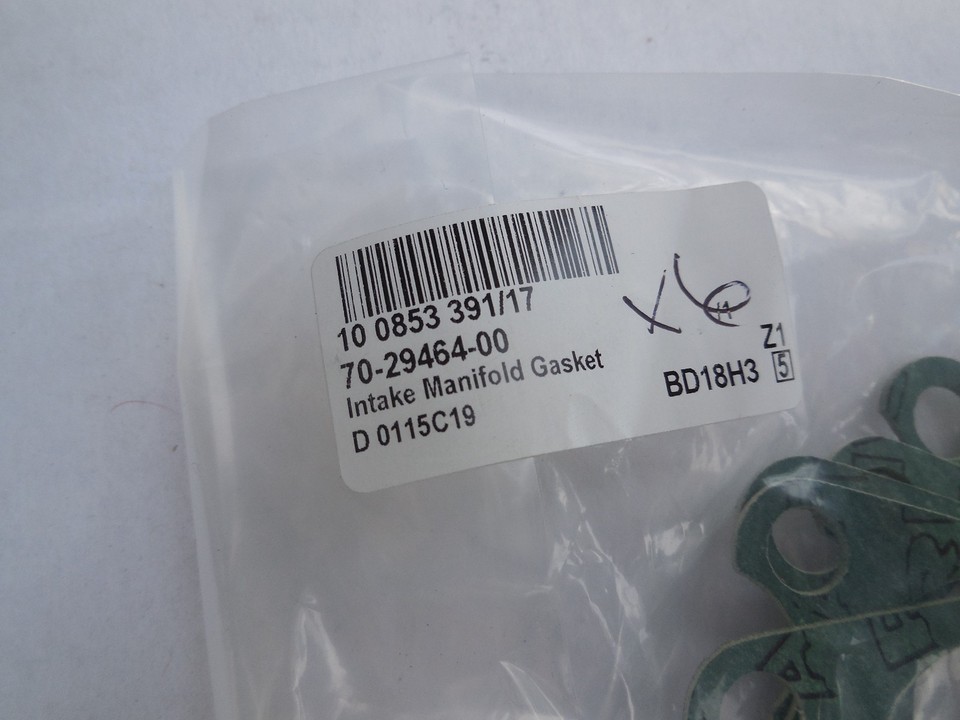 Porsche 911 Intake Manifold Gaskets (6) [44 mm Port WEBER Conversions ...