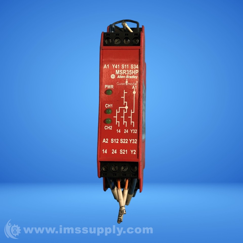 Allen Bradley MSR35HP Two Hand Safety Relay USIP | eBay