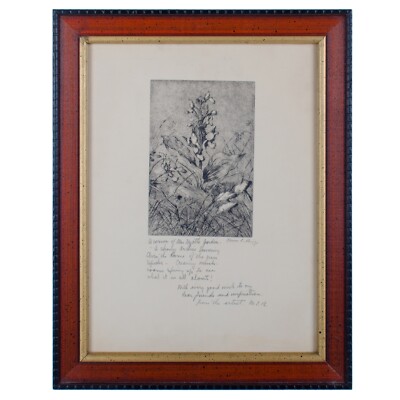 Minnie Louise Briggs Raul Etching | eBay