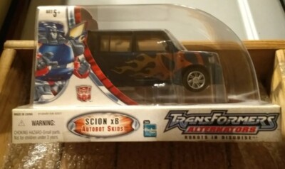 HASBRO TRANSFORMERS SKIDS ALTERNATORS Scion xB Universe Movie G1 Beast ...