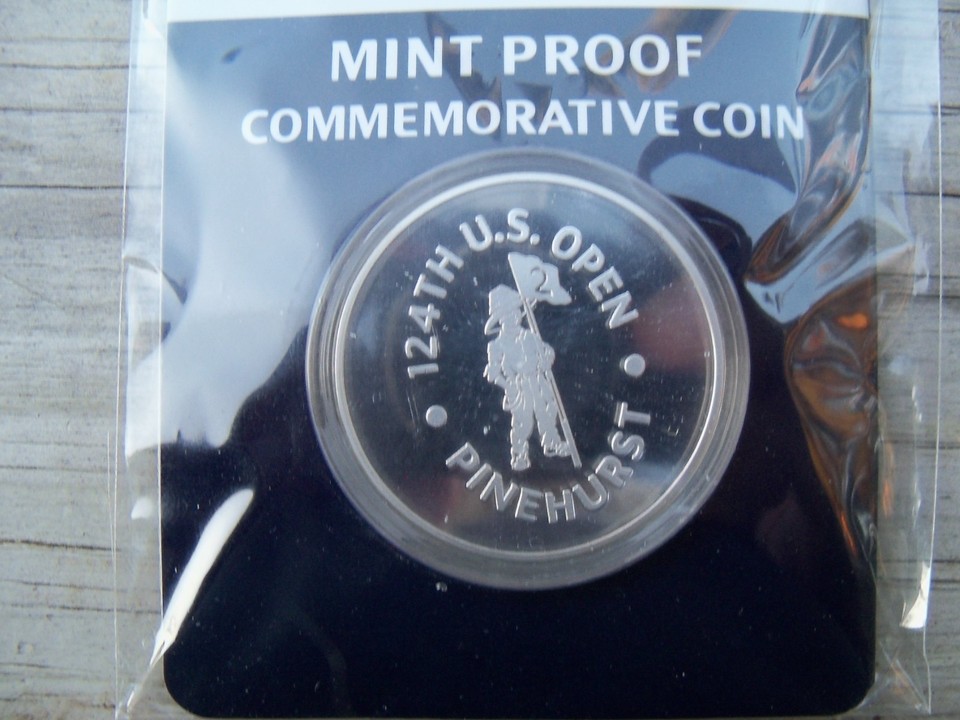 2024 Pinehurst 124th US Open Championship Mint Commemorative Coin ...