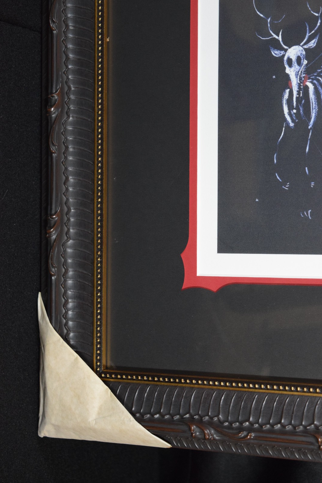 Disney Nightmare Before Christmas Print Tim Burton Concept Art Zero ...