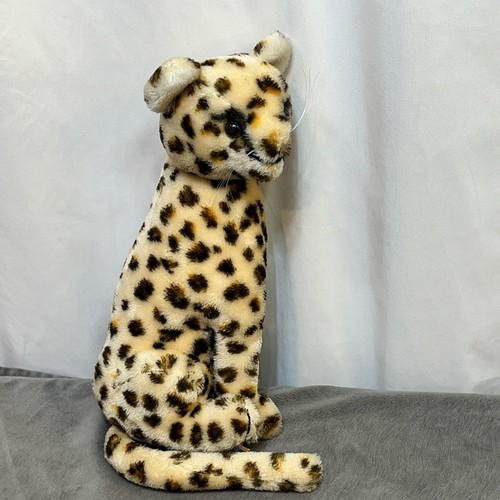 Vintage Dakin Cheetah Plush 13" Fun Farm Stuffed Animal Leopard Missing ...