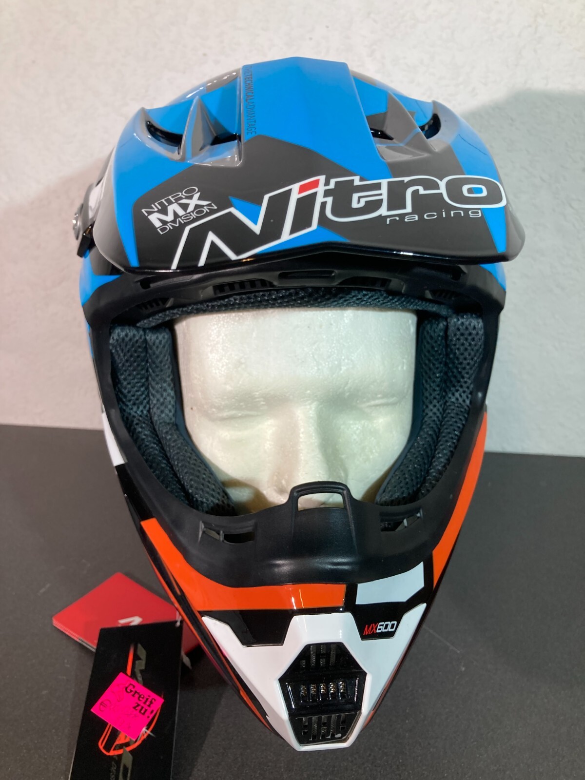 Crosshelm Off-Road Motorradhelm Nitro MX 600 GR XXL | eBay.de