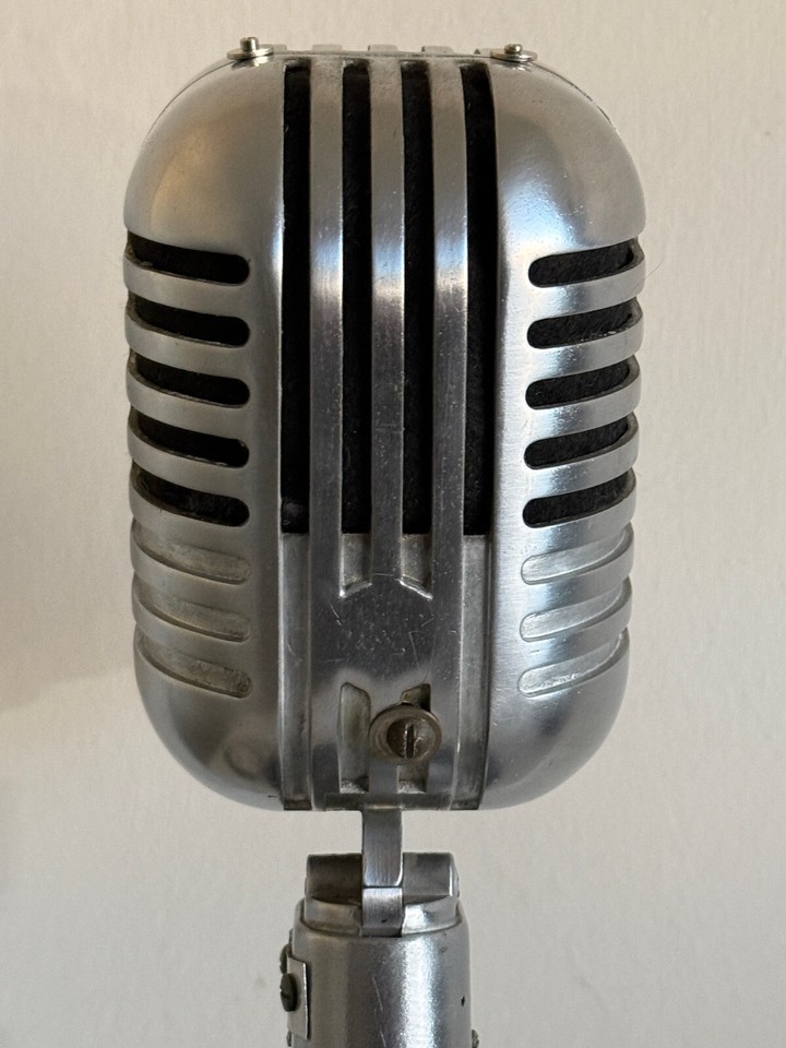 Vintage 1940's TURNER 101 Ribbon/Dynamic Microphone, beauty, works ...