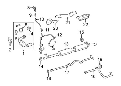 Genuine OEM Front Exhaust System Hanger for Mercedes 9014920044 | eBay
