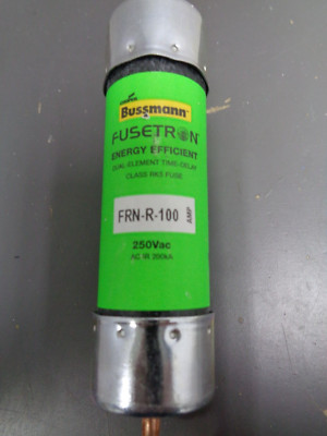 New Bussmann FRN-R-100 Amp Fuse Energy Efficient Class RK5 250 Volt | eBay