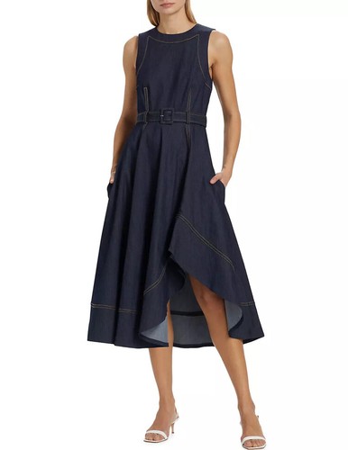 Women Cinq a Sept Sleeveless A-line Asymmetrical Zelda Dress | eBay