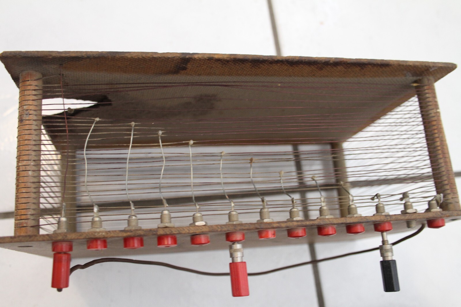 Homebrew Radio Loop Antenna 1920'-40's Wood and copper | eBay