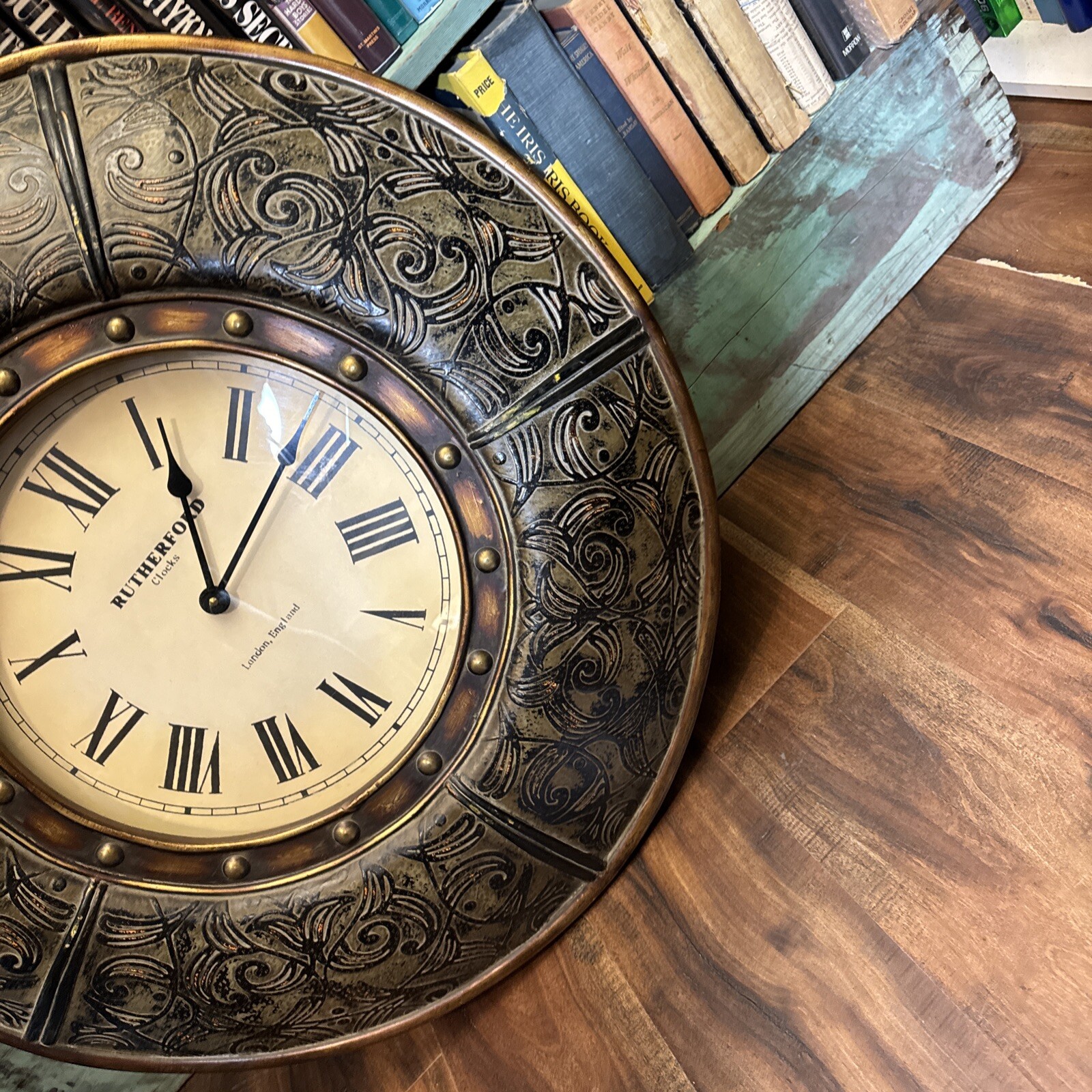 Rutherford London England 29.5 Inch Diameter 3 Inch Deep Wall Clock | eBay