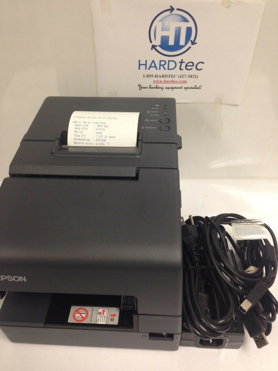 Epson TM-H6000IV MODEL M253A, Point of Sale Thermal Printer Endorser ...